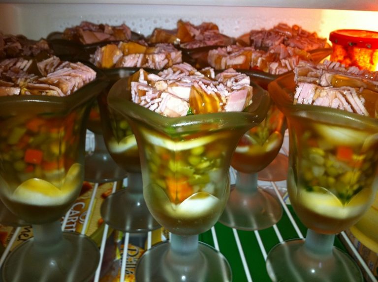 Légumes en gelée – Crepions